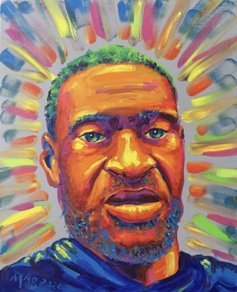 George Floyd Painting Among Local Art Gallery Displays » The New ...